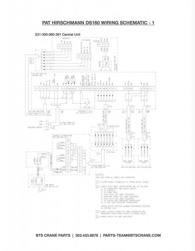 PAT Hirschmann DS160 Wiring Schematic | CLICK HERE